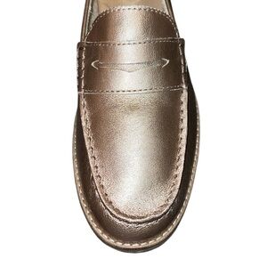 Sperry | Shoes | Sperry Topsider Rose Gold Seaport Leather Penny Loafer ...
